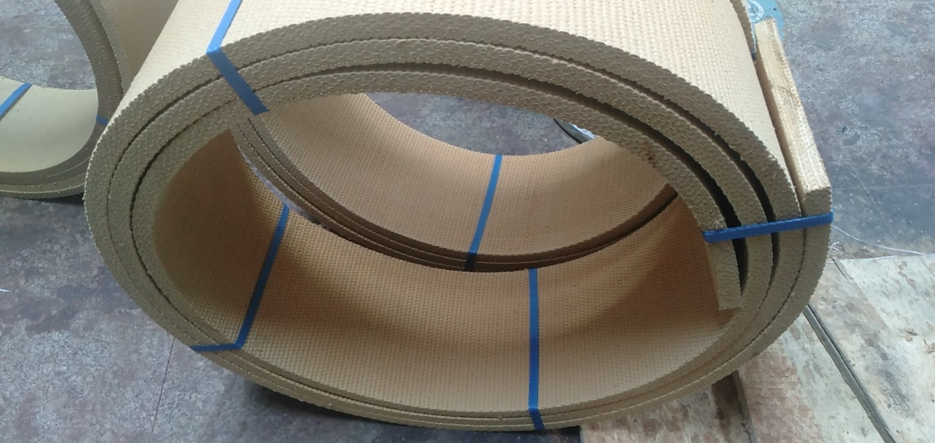 non-asbesto resin brake ribbon for ship winch asbestos free brake ...