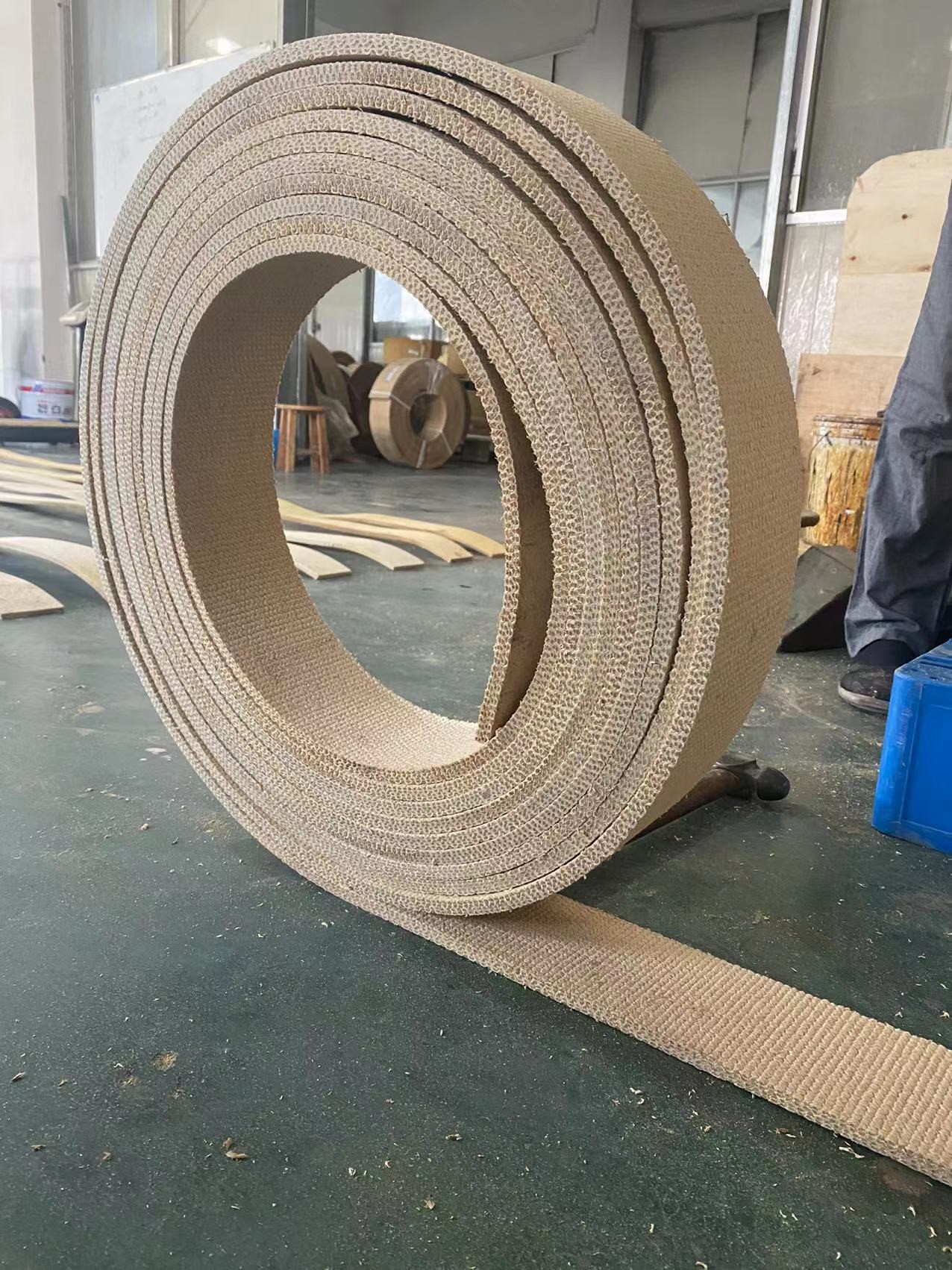 Yellow Non Asbestos Anchor Windlass Brake Lining For Heavy Duty Marine ...