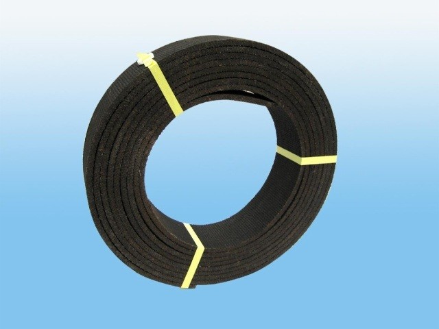 Non-asbestos anchor windlass woven roll brake linings for ship anchor ...