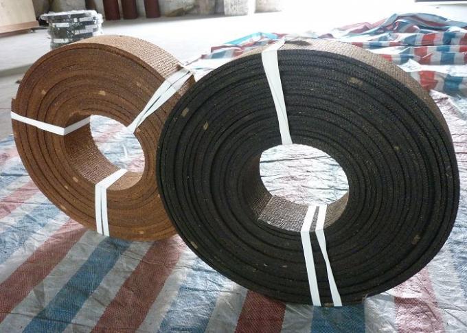 Wire Reinforced Non Asbestos Woven Mooring Winch Brake Lining