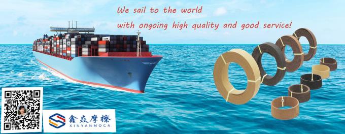 Non-asbestos Brake Lining ship anchor brake lining winch windlass brake ...